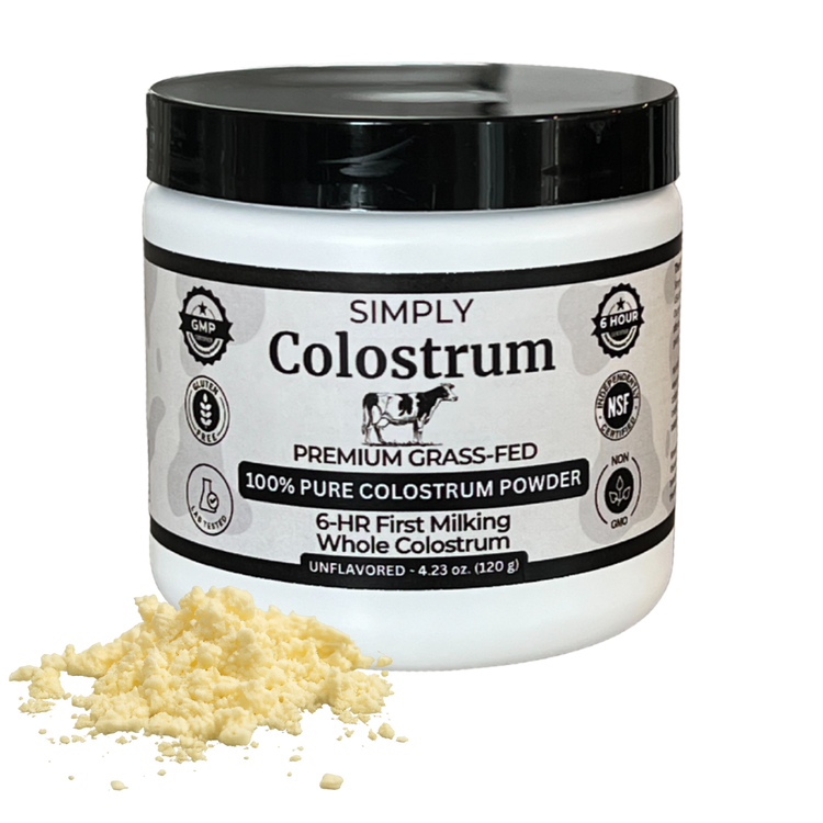 Simply Colostrum - 100% Pure 6 Hour Colostrum Powder Supplement